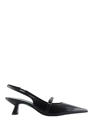 NOTABENE 50mm Elina Slingback Pumps - Black
