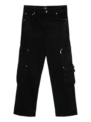REPRESENT R3 Workshop Straight Leg Jeans - Black