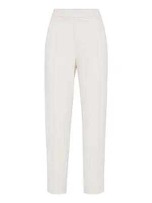 Brunello Cucinelli Straight Leg Trousers - Neutrals