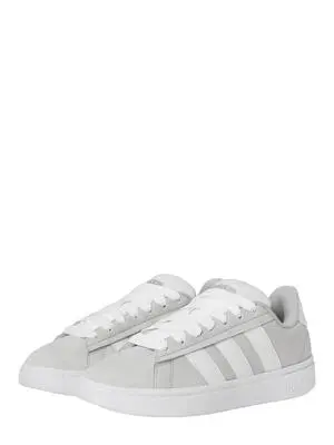 Adidas Adidas Grand Court Alpha 00s Sneakers With Charm Detailing Gray