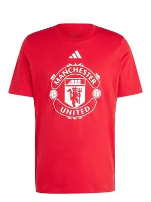 Adidas Mufc Dna Gr Tee Shirt - Red