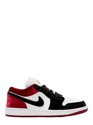 JORDAN Jordan 1 Low SE Velvet Toe Sneakers Black/white/team Red