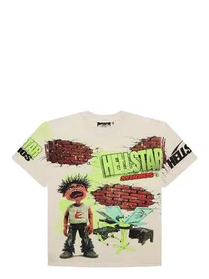 HELLSTAR Studios Brick Wall T-shirt - White