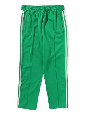 A BATHING APE Line Camo Jacquard Loose Fit Sweatpants - Green