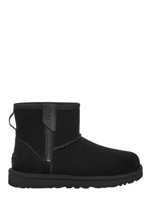 UGG Classic Mini Bailey Zip Boot - Black
