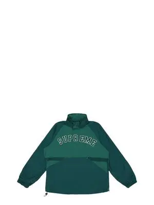Supreme Court Half Zip Pullover Dark Green