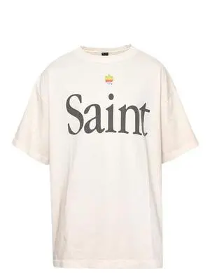SAINT MICHAEL Heart Apple T-shirt - White