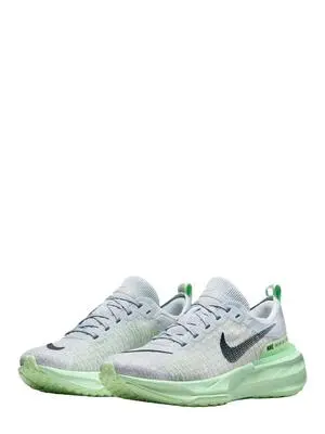 Nike Zoomx Invincible Run 3 Sneakers - Pure Platinum/cool Grey/vapor Green