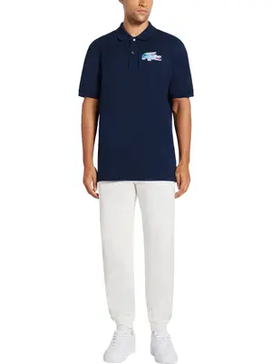 Lacoste Logo-embroidered Track Pants - White