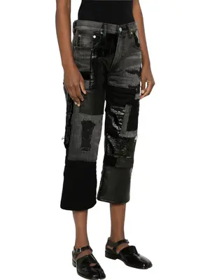JUNYA WATANABE Junya Watanabe X Levi's Patchwork Jeans