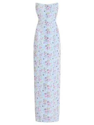 MARKARIAN Odessa Floral Ikat Gown