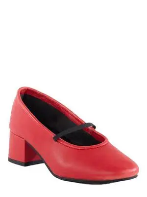 Seychelles Dusk To Dawn Mary Jane Pump - Red