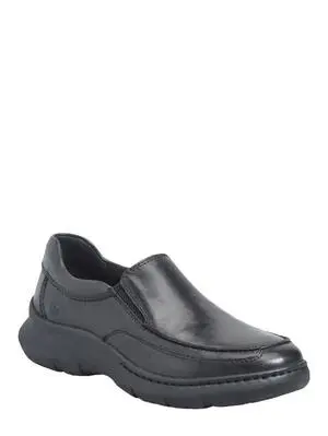 BØRN Cambridge Slip-on Sneaker - Black Leather