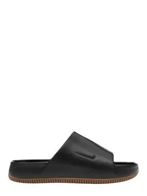 Nike Calm Slide Gumin Black/gum Medium Brown