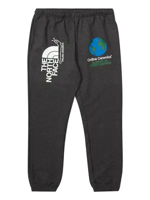The North Face X Online Ceramics Graphic Sweatpants Regrind - Black