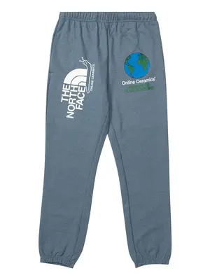 The North Face X Online Ceramics Graphic Sweatpants Regrind - Blue