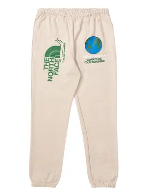 The North Face X Online Ceramics Graphic Sweatpants - Cream