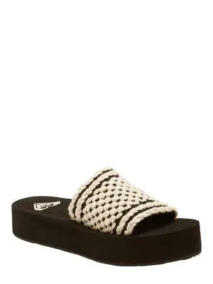 Roxy Roxy Dayzie Platform Slide Sandal Other Black