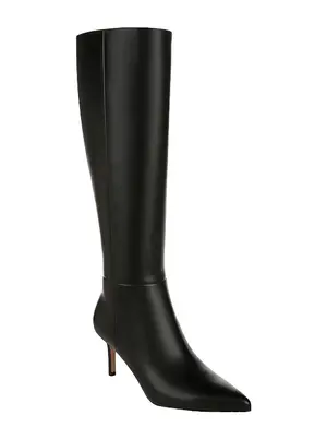 Veronica Beard Lisa 45 Knee High Boots Black