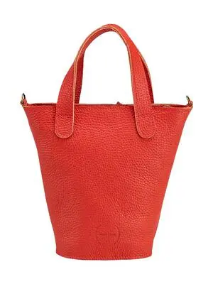 SAREP + ROSE Sarep + Rose Sara Mini Leather Tote Bag Red