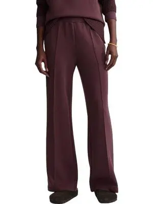 Varley Varley The Wide Leg Pants Deep Mahogany