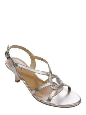 Vaneli Monde Strappy Sandal - Pewter