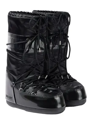 Moon Boot Icon Glance Snow Boots - Black