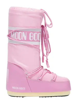 Moon Boot Icon Tall Snow Boots Pink