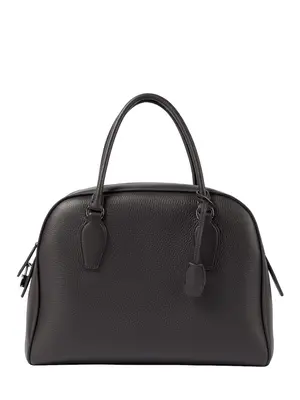 THE ROW India 12 Leather Tote Bag - Brown