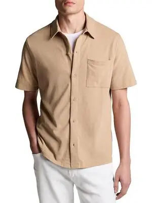 Vince Short Sleeve Pocket Shirt - Pecan