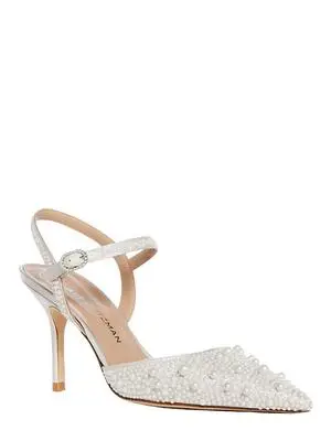 STUART WEITZMAN Bliss High Heel Pumps - Cream/natural