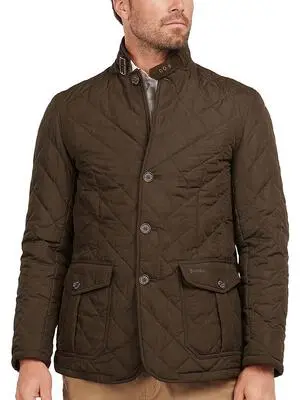 Barbour Lutz Quilted Jacket Olive