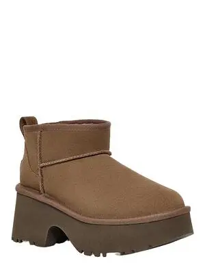 UGG Classic Ultra Mini Platform Boots - Hickory