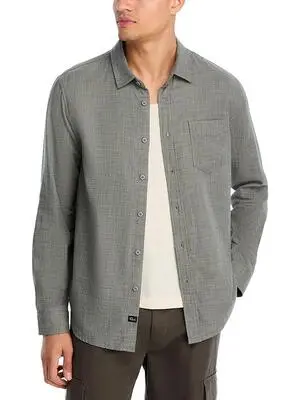 Rails Wyatt Regular Fit Button Front Shirt - Spruce Etch