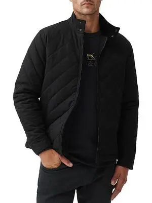 Rodd & Gunn Fenwick Quilted Jacket - Nero