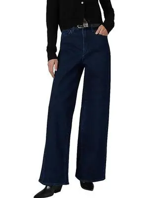 Joe's Jeans The Mia Petite Wide Leg High Rise Jeans - Cinema