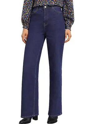 HOBBS LONDON Hadden Wide Leg Jeans