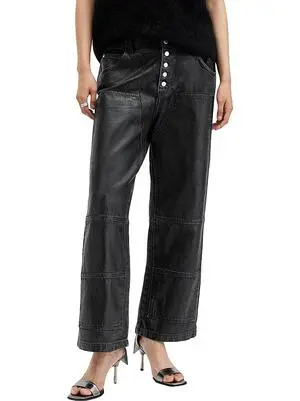 ALLSAINTS Tay Mid-rise Carpenter Jeans - Black