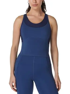 Sweaty Betty Power Texture Tank Top - Flux Blue