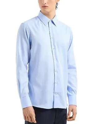 Emporio Armani New York Regular Fit Dress Shirt Solid Medium