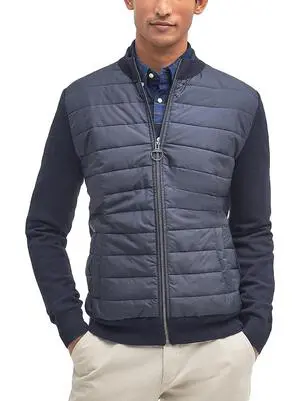 Barbour Mixed Media Jacket - Navy