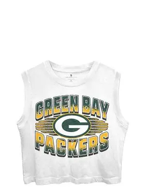 Junk Food Clothing Nfl Green Bay Packers Tank - White