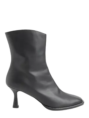 Whistles Nettie Stitch High Heel Boots - Black