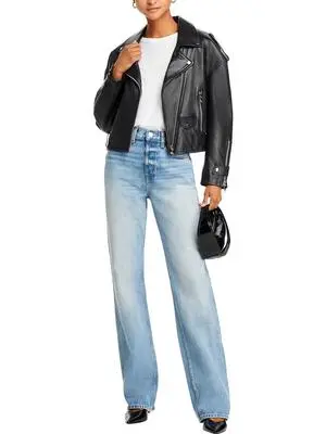 RE/DONE Re/done 90s High-Rise Loose Straight Jeans Ojai Indigo