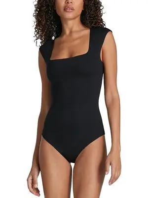 Commando Scuba Knit Bodysuit - Black