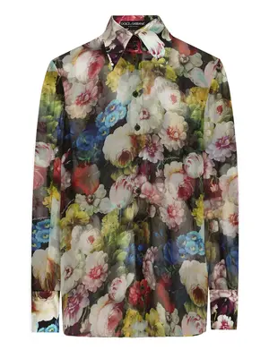 DOLCE & GABBANA Dolce & Gabbana Silk Chiffon Shirt