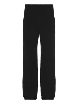 Saint Laurent Pantalon Fluide Fit Allure - Noir