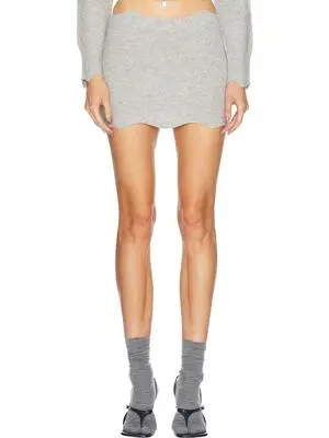 AYA MUSE Janus Skirt - Heather Gray