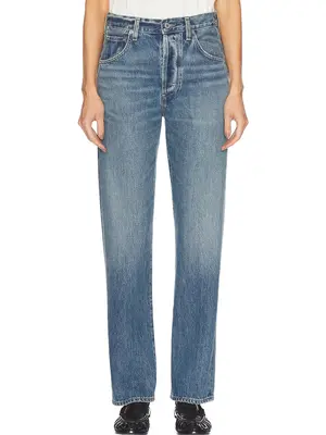 Citizens Of Humanity Baretta Relaxed Straight Jeans - Babylonia