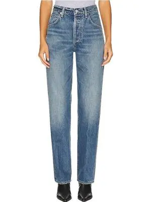 Citizens Of Humanity Baretta Relaxed Straight Jeans - Blue